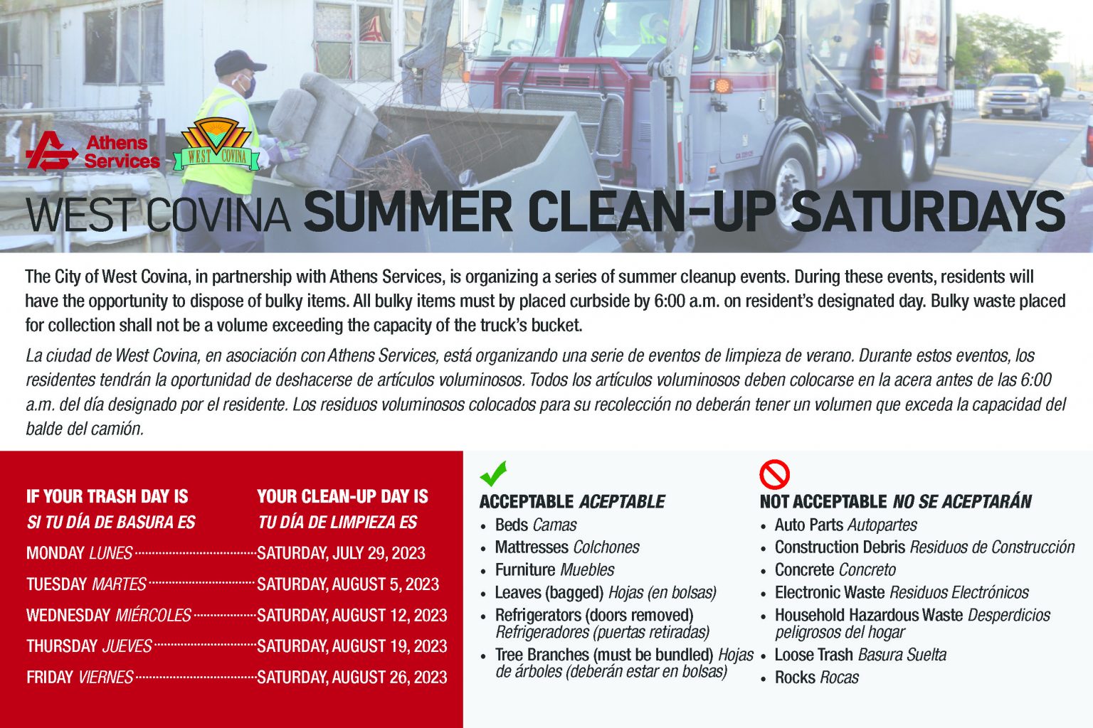 Upcoming Events – Athens Services