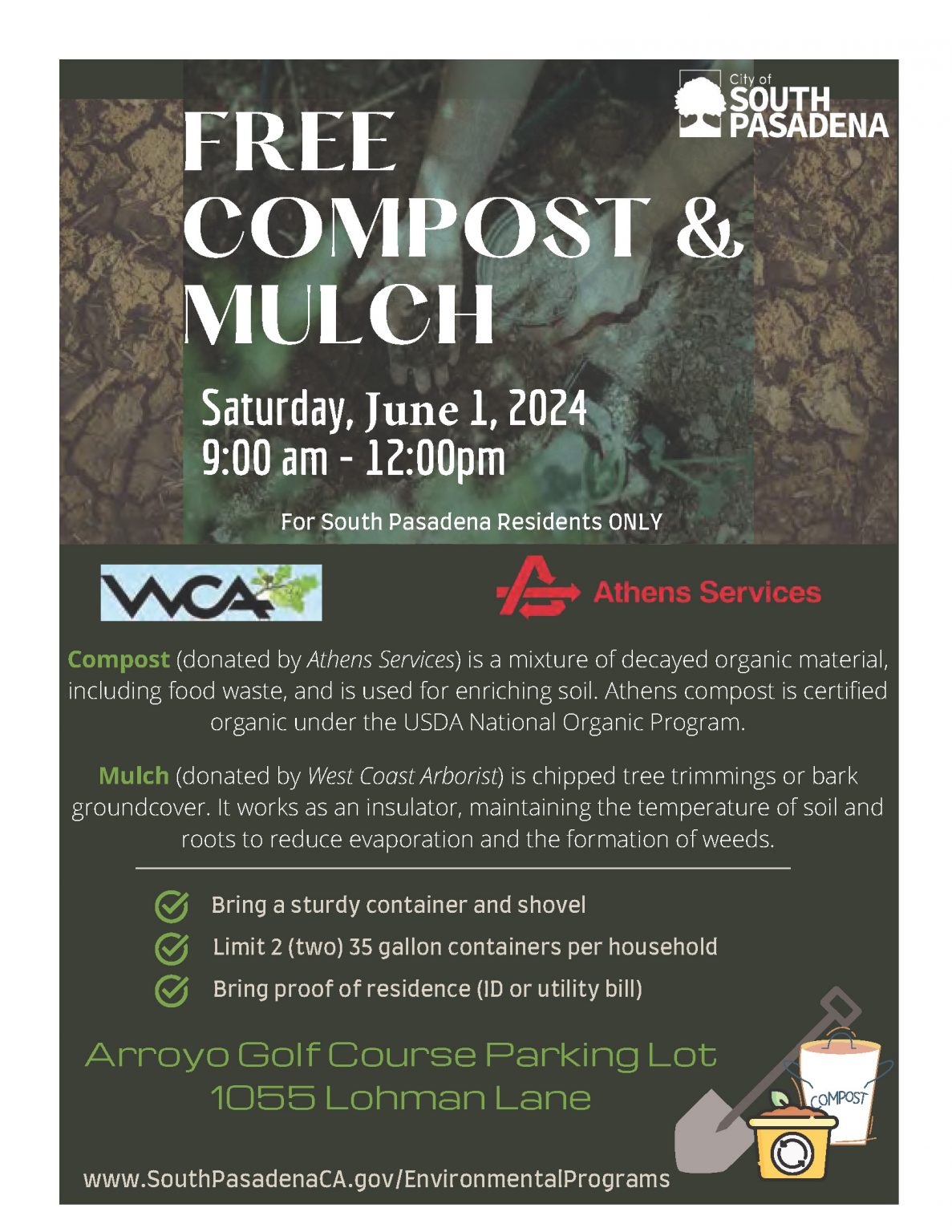 South Pasadena Free Compost & Mulch - Athens Services